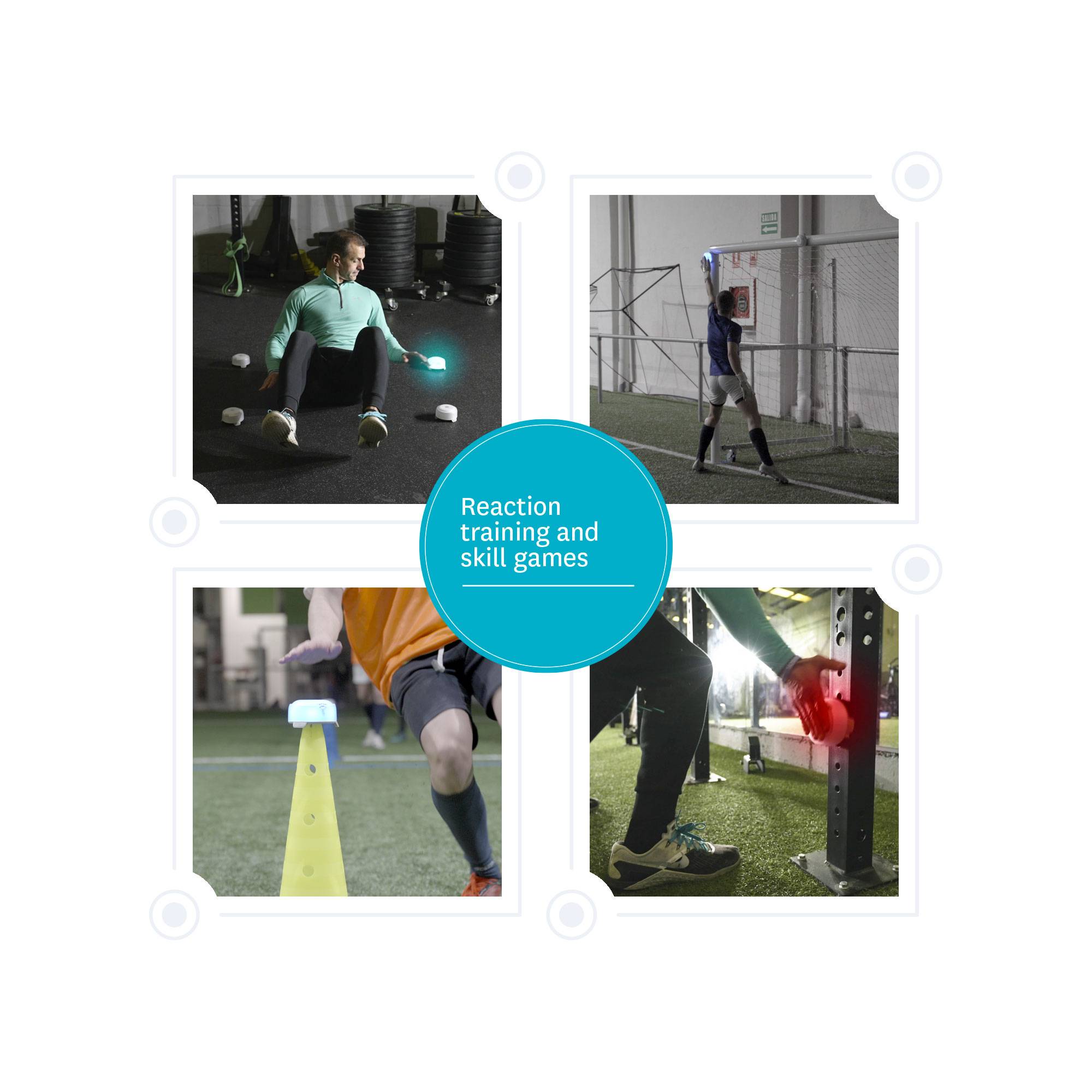 Lummic ® 6 Pro - Reaction Lights Complete Training Kit with accessories